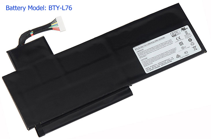 battery for MSI GS70 6QE Stealth Pro laptop,5400mAh replacement MSI GS70 6QE Stealth Pro ...