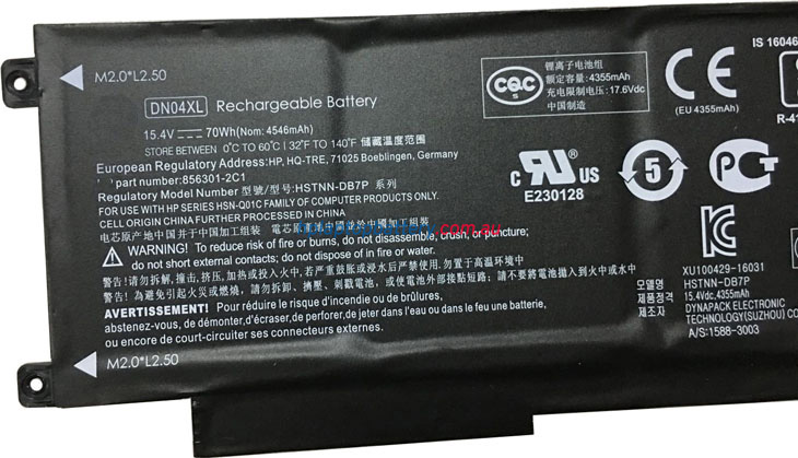 battery for HP ZBook X2 G4 Detachable Workstation laptop,70Wh ...