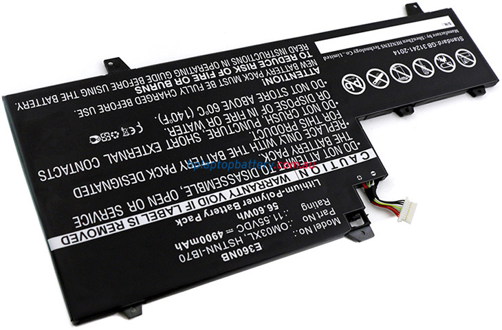 battery for HP EliteBook X360 1030 G2 laptop,57Wh replacement HP ...