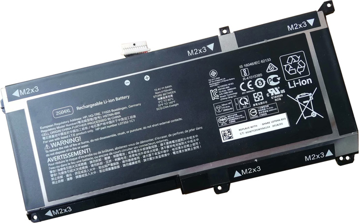 battery for HP ZBook STUDIO X360 G5 laptop,64Wh replacement HP ZBook ...